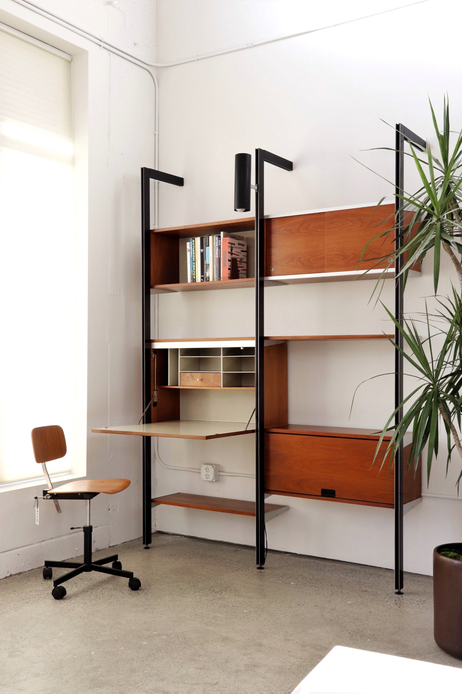 1960's Herman Miller CSS Walnut Wall Unit By George Nelson – In The ...