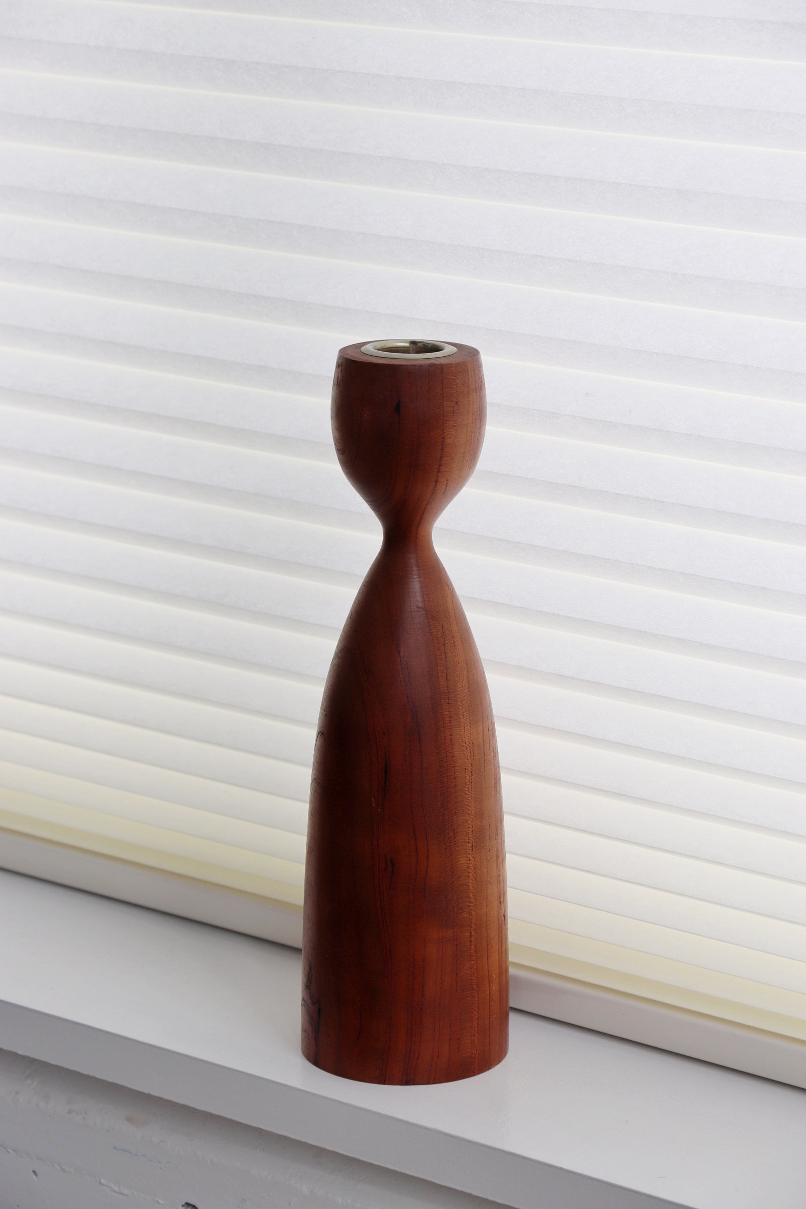 Wood Candlestick Holder – In The Comfort Of