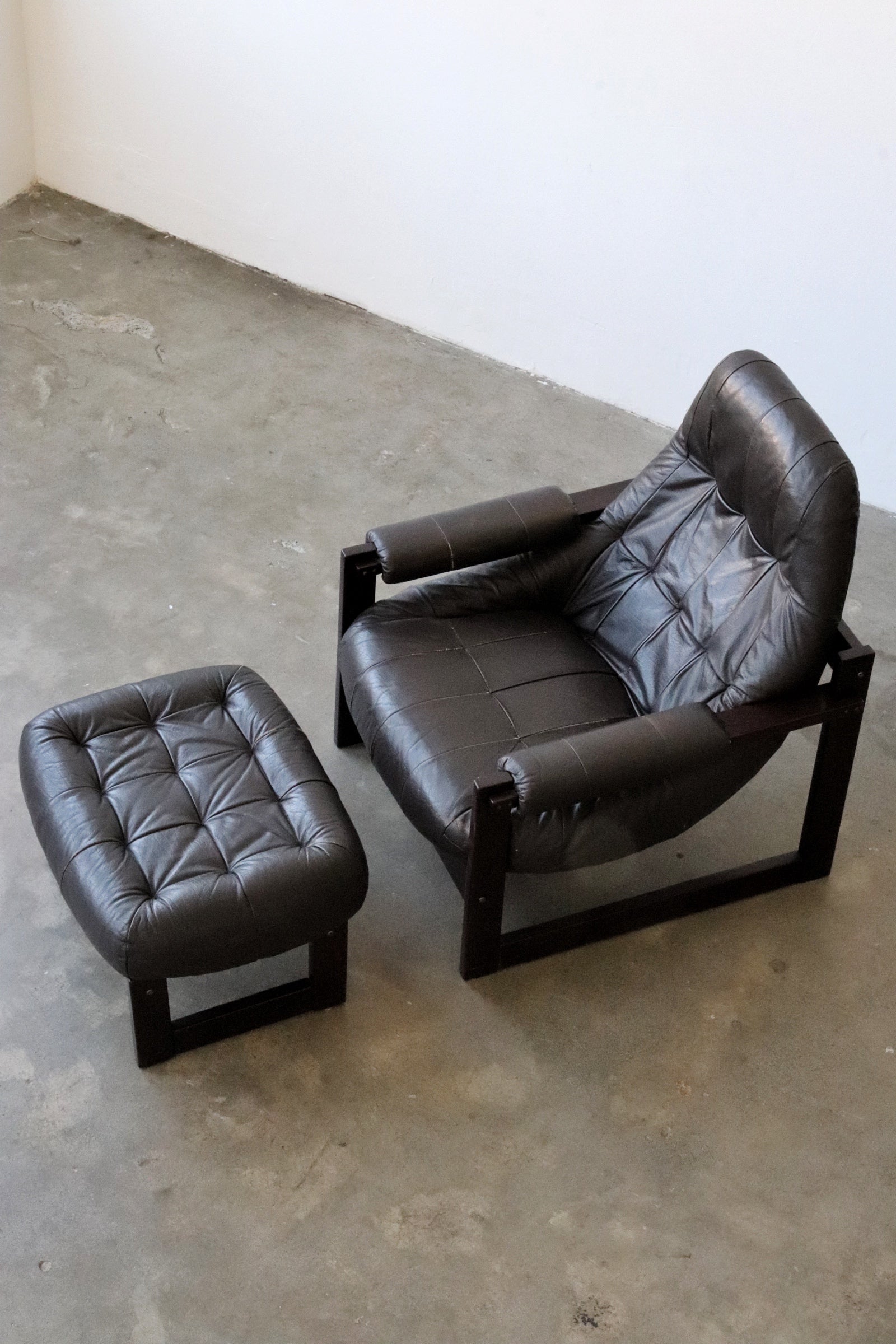 MP-163 "Earth" Chair & Ottoman By Percival Lafer – In The Comfort Of